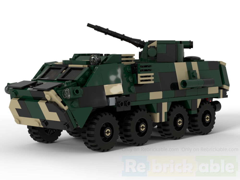 LEGO MOC BTR-4 by 500 HEAVY | Rebrickable - Build with LEGO