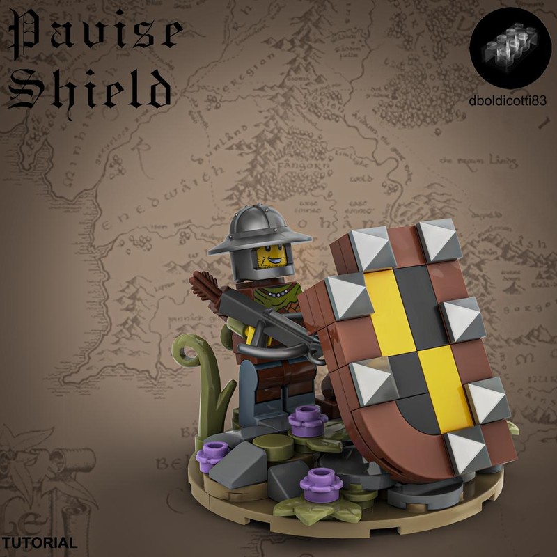LEGO MOC-237136 Pavise shield by dboldicotti83 | Rebrickable - Build ...