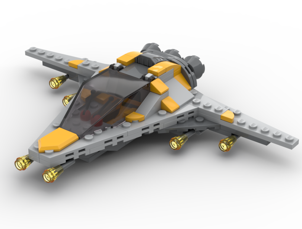 LEGO MOC-237143 Spaceship #1 by Ptchnk | Rebrickable - Build with LEGO
