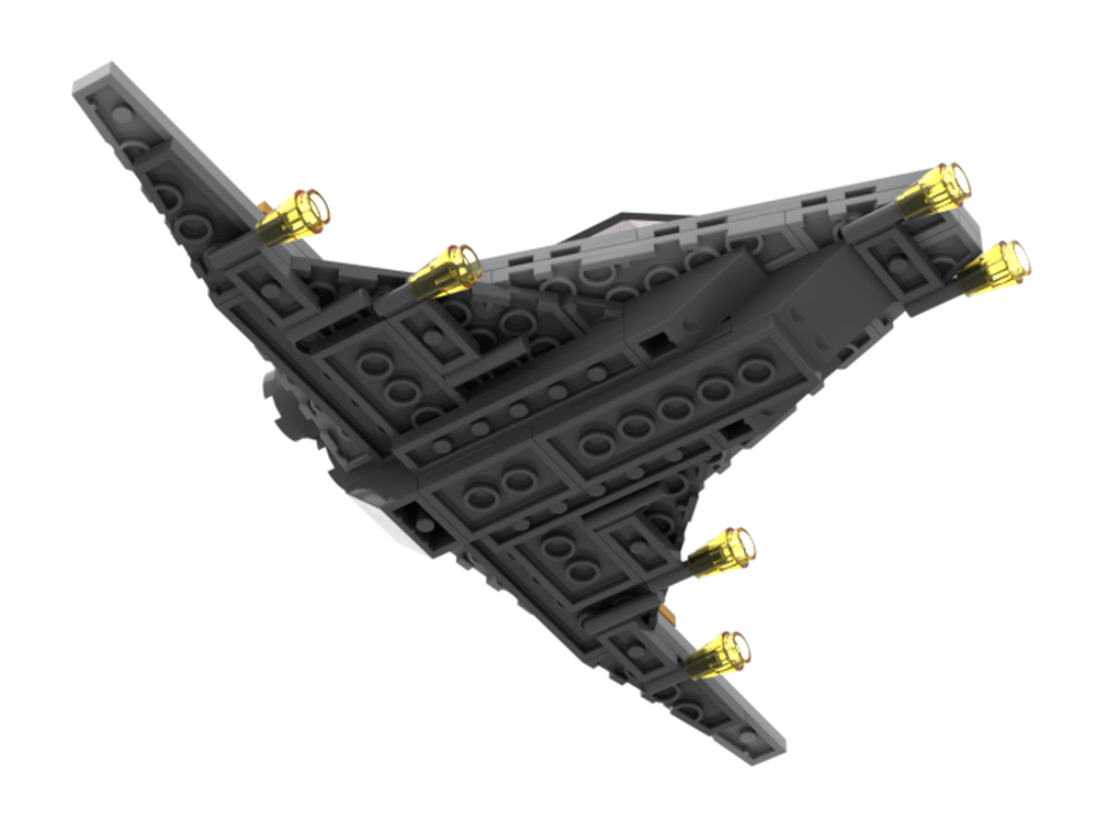 LEGO MOC-237143 Spaceship #1 by Ptchnk | Rebrickable - Build with LEGO