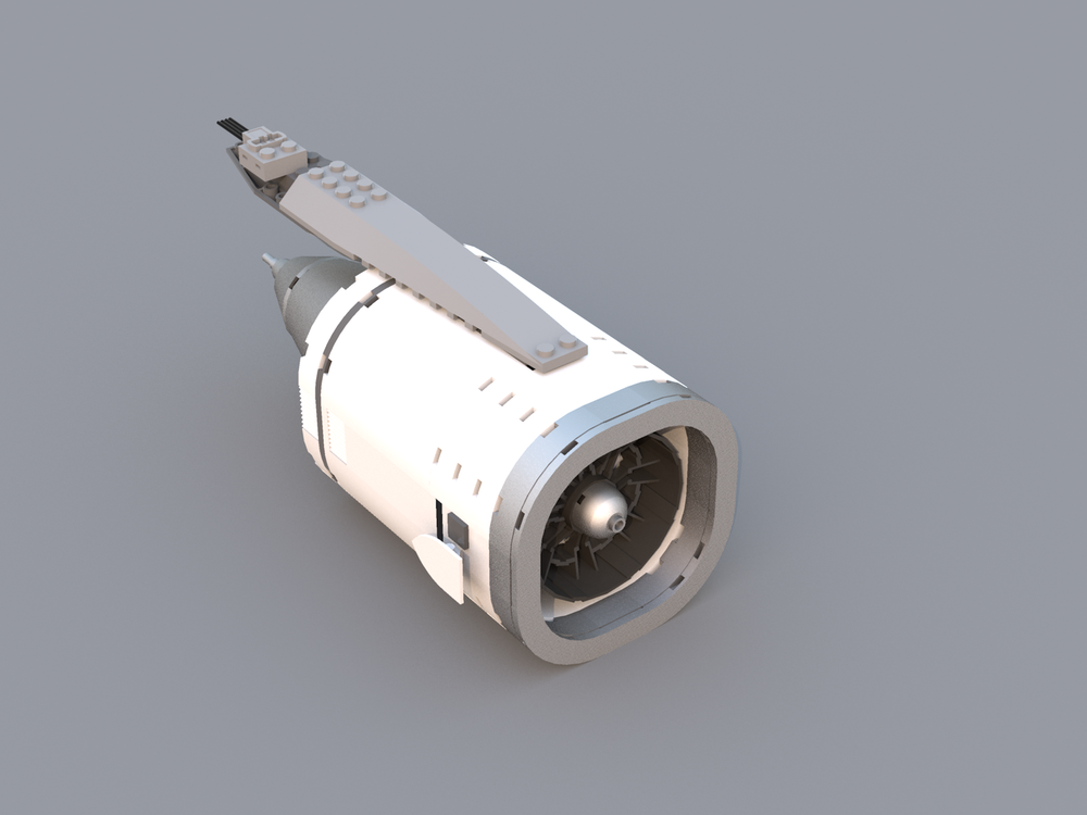 LEGO MOC Airbus A320 Engine by OnTheEdge | Rebrickable - Build with LEGO