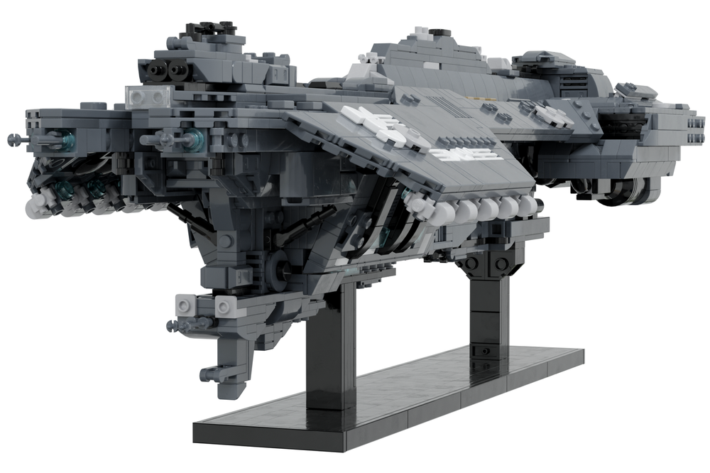LEGO MOC Phoenix-class Colonial Support Vessel by Lilium Brick Yards ...