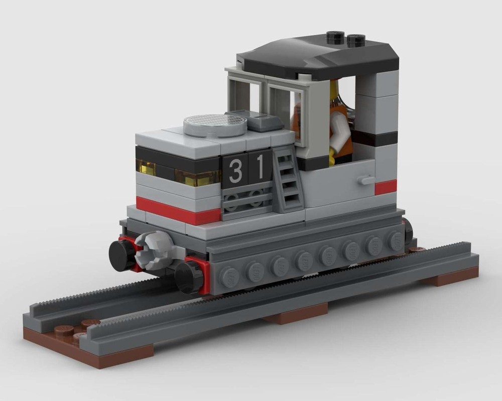 LEGO MOC-237189 Brickticks Engine Works Class 2 NG Diesel by Brickticks ...