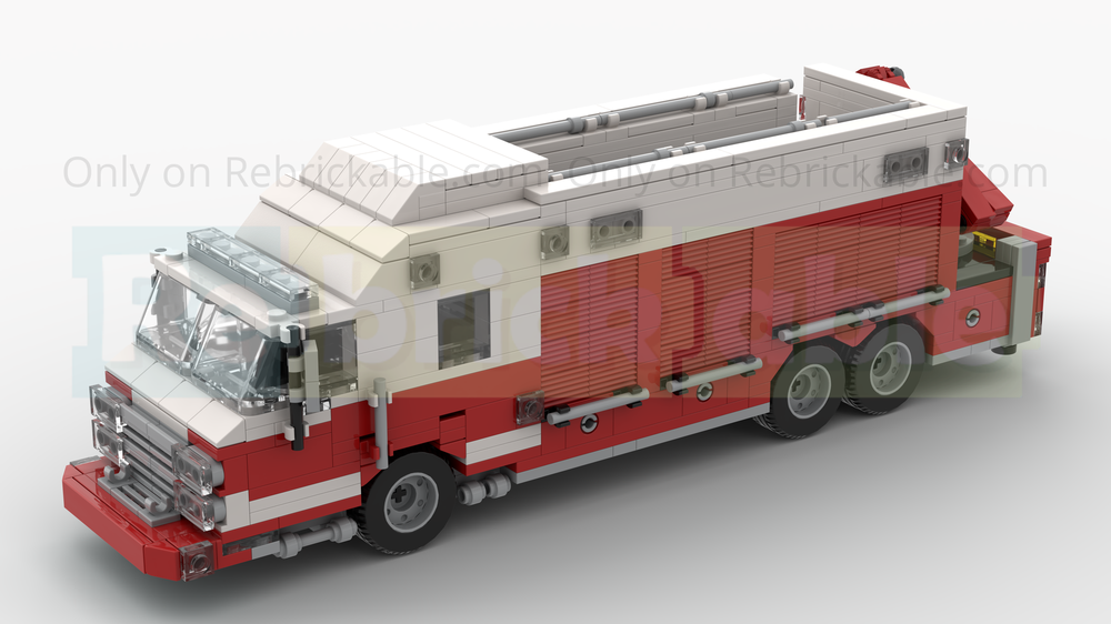 LEGO MOC Fire Department Urban Search and Rescue (USAR) by brickdefense | Rebrickable - Build ...