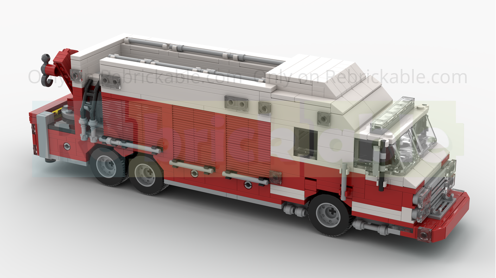 LEGO MOC Fire Department Urban Search and Rescue (USAR) by brickdefense | Rebrickable - Build ...