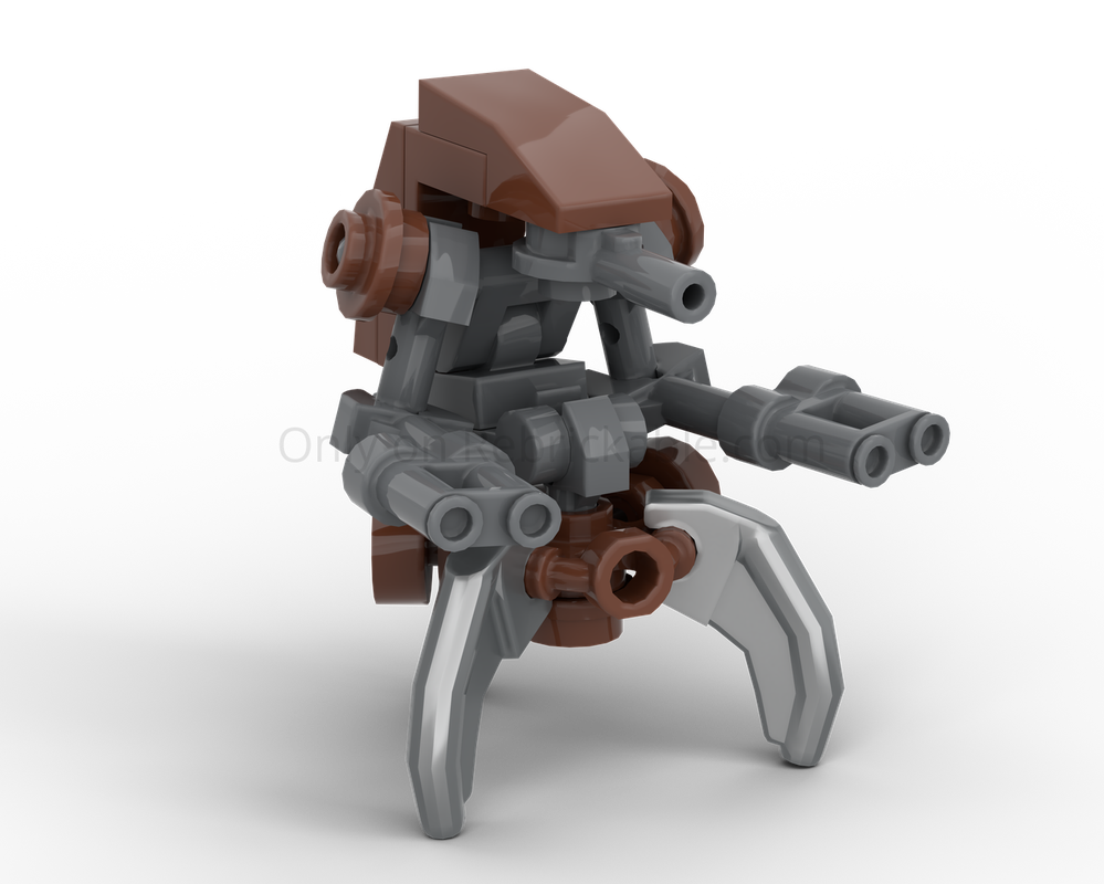 LEGO MOC Droideka v1 Minifig scale by moc_yoh | Rebrickable - Build ...