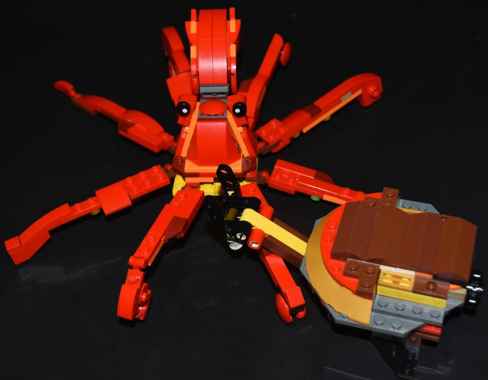 LEGO MOC octopus and submarine by lego-or-paper-planes | Rebrickable ...