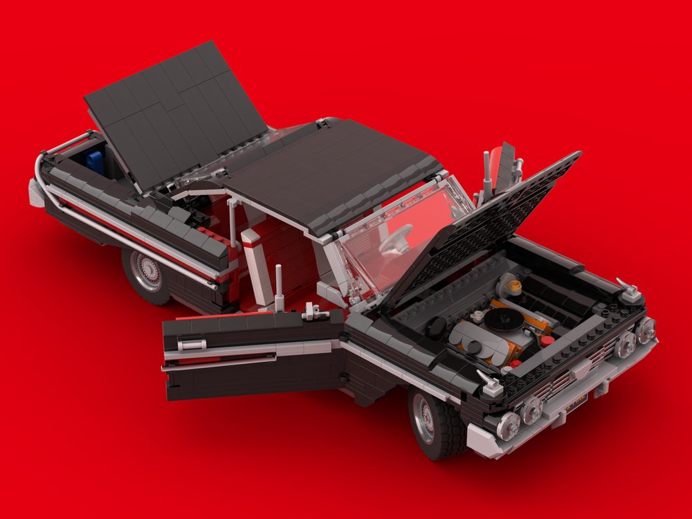 LEGO MOC 1961 Chevrolet Impala SS by JackyBoy5 | Rebrickable - Build ...
