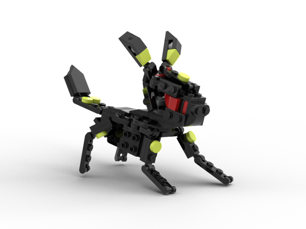 LEGO MOC-237224 Umbreon (31159) by hitori_builds | Rebrickable - Build ...