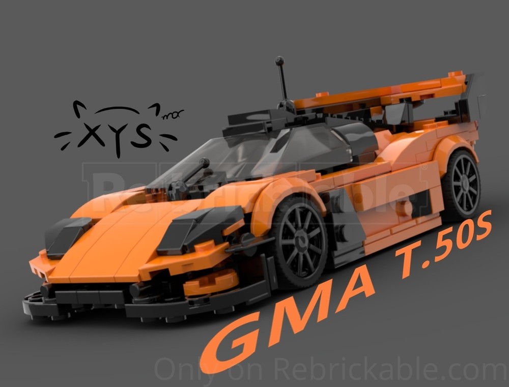 LEGO MOC-237228 Gordon Murray T.50S by XYS_MOC | Rebrickable - Build ...