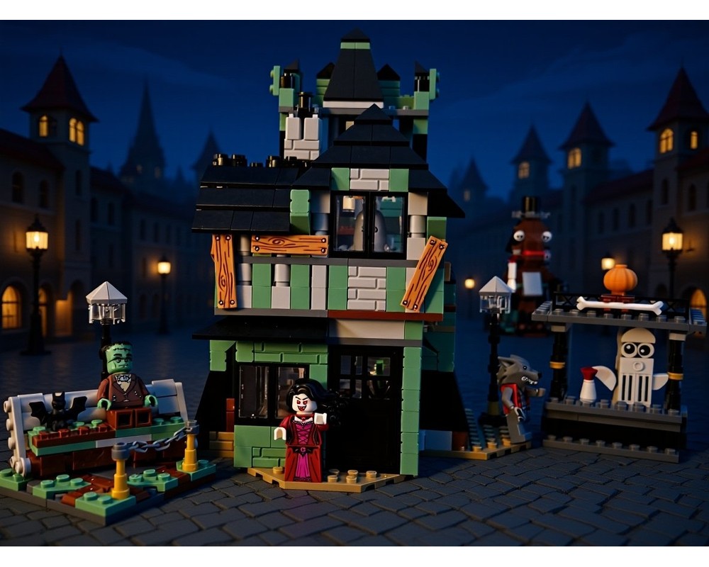 LEGO MOC 31167 Monster Town Square - Castle Scene by Brinvoraha ...
