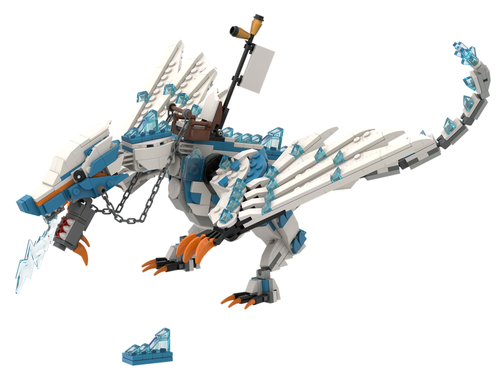 LEGO MOC-237255 Ninjago Ice Dragon by fishysalmon02 | Rebrickable ...
