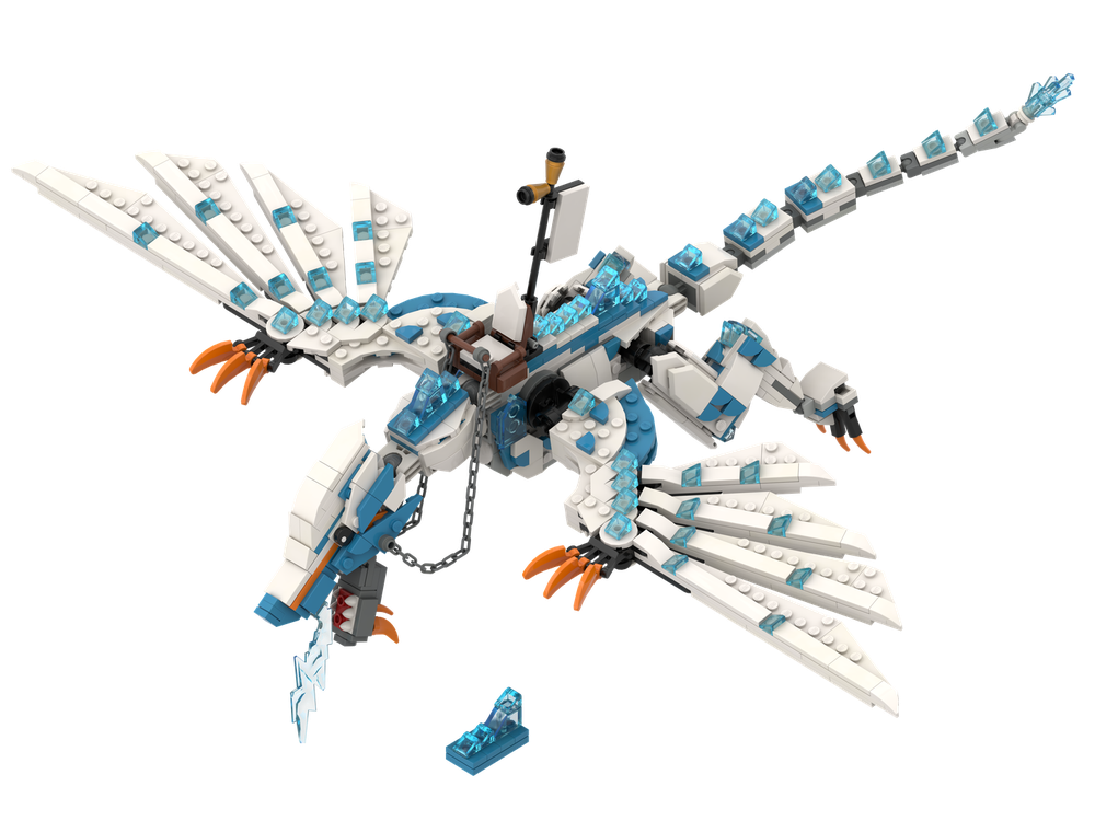 LEGO MOC-237255 Ninjago Ice Dragon by fishysalmon02 | Rebrickable ...