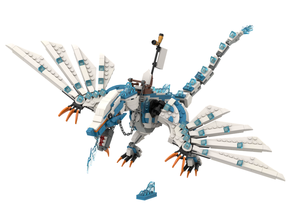 LEGO MOC-237255 Ninjago Ice Dragon by fishysalmon02 | Rebrickable ...