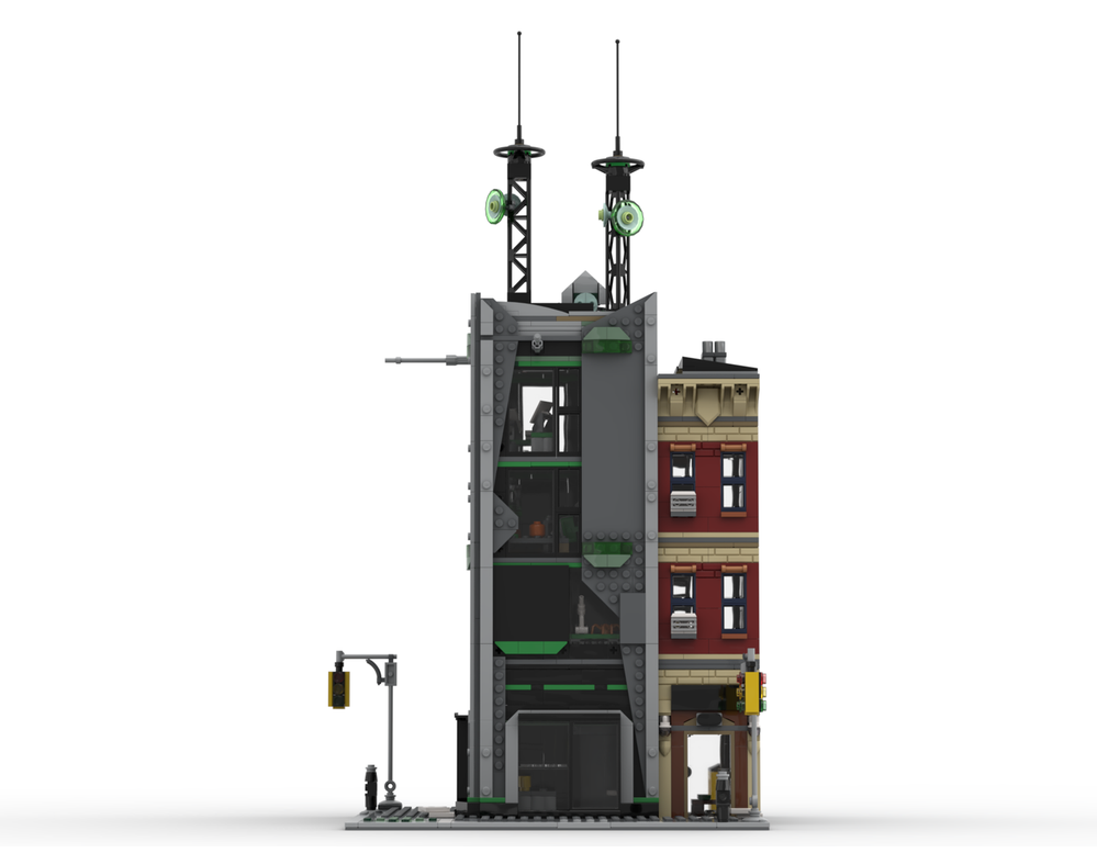 LEGO MOC-237263 Oscorp Tower by Brick Artisan | Rebrickable - Build ...