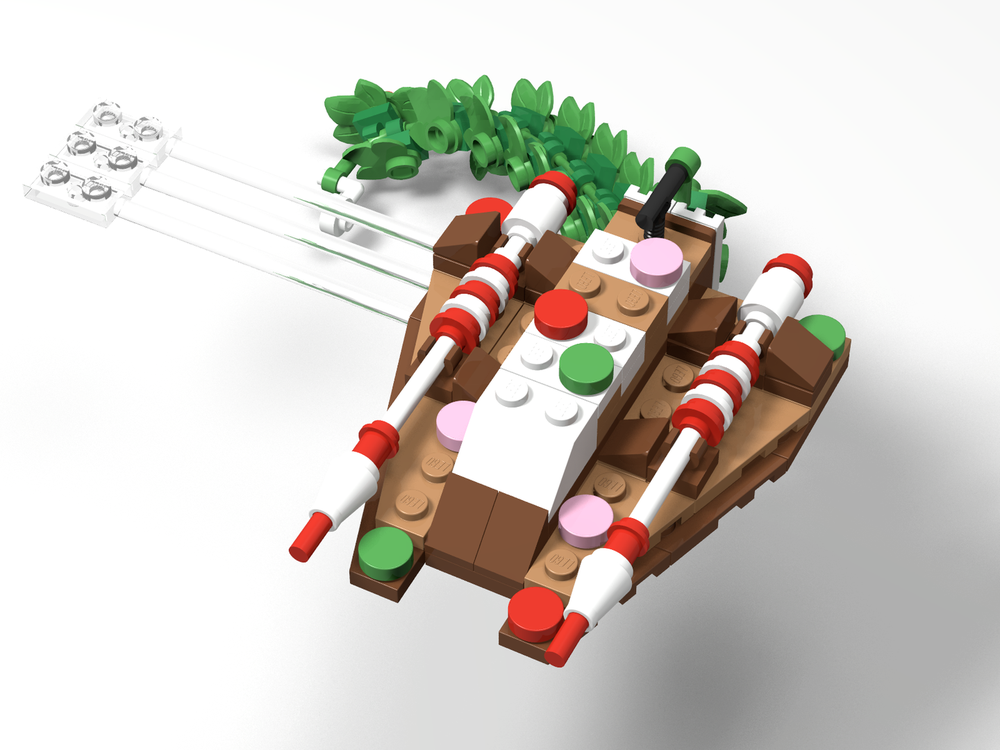 LEGO MOC Gingerbread AT-AT Snowspeeder Addon by steven.parker ...