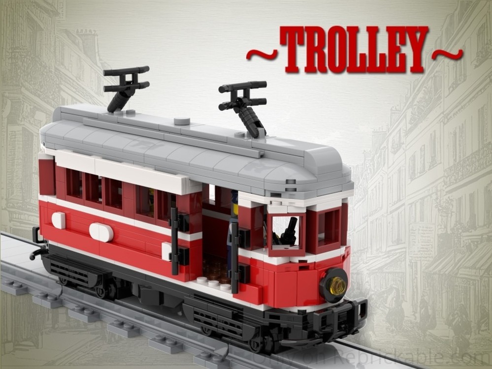 LEGO MOC-237269 Trolley by Mikey_Brickalloti | Rebrickable - Build with ...