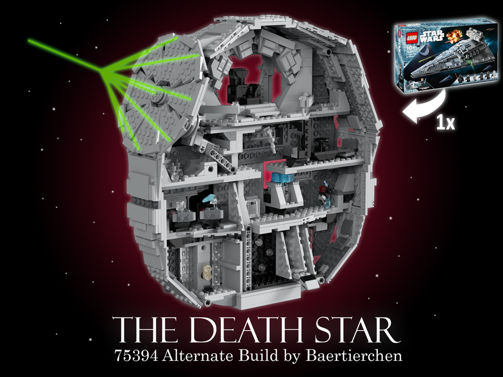 LEGO MOC-237284 Death Star MOC - 75394 ISD Alternate Build by ...