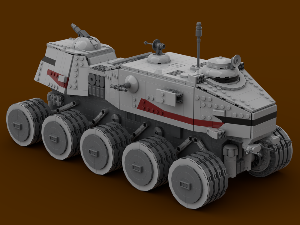 LEGO MOC-237287 Clone Turbo Tank – HAVw A6 Juggernaut (1:125 scale) by ...
