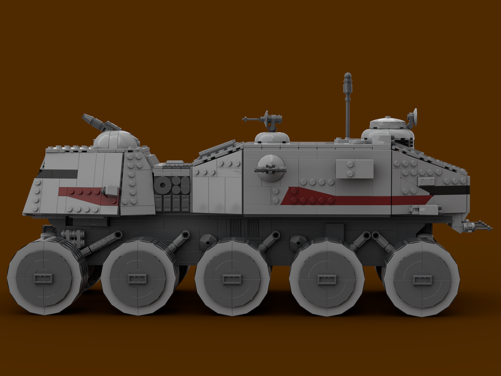 LEGO MOC Clone Turbo Tank – HAVw A6 Juggernaut (1:125 scale) by ...