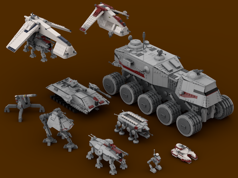 LEGO MOC-237287 Clone Turbo Tank – HAVw A6 Juggernaut (1:125 scale) by ...