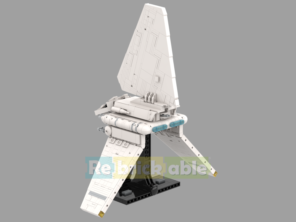 LEGO MOC-237288 Midi-Scale Lambda-Class T-4a Imperial Shuttle by ...