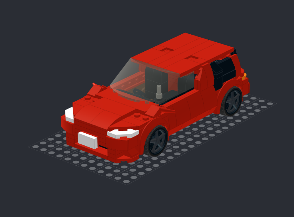 LEGO MOC-237303 honda civic eg6 by cheesehunt87 | Rebrickable - Build ...