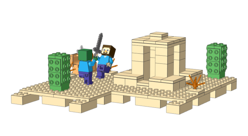 LEGO MOC-237307 Desert Well by DarthMater1812 | Rebrickable - Build ...