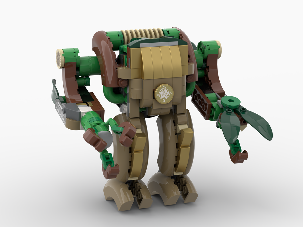 LEGO MOC-237340 Lucky Bamboo Mech by eric_nunya | Rebrickable - Build ...