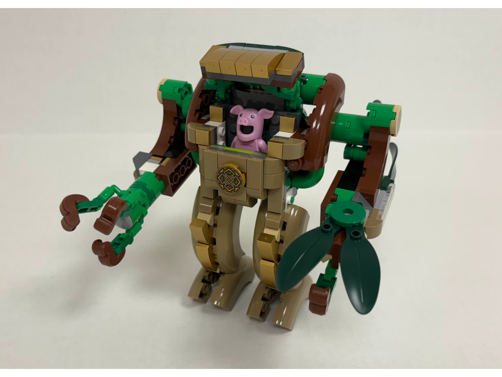 LEGO MOC-237340 Lucky Bamboo Mech by eric_nunya | Rebrickable - Build ...