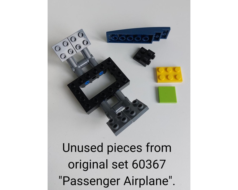 LEGO MOC-237356 New tail for 60367 "Passenger Airplane" by ingrids ...