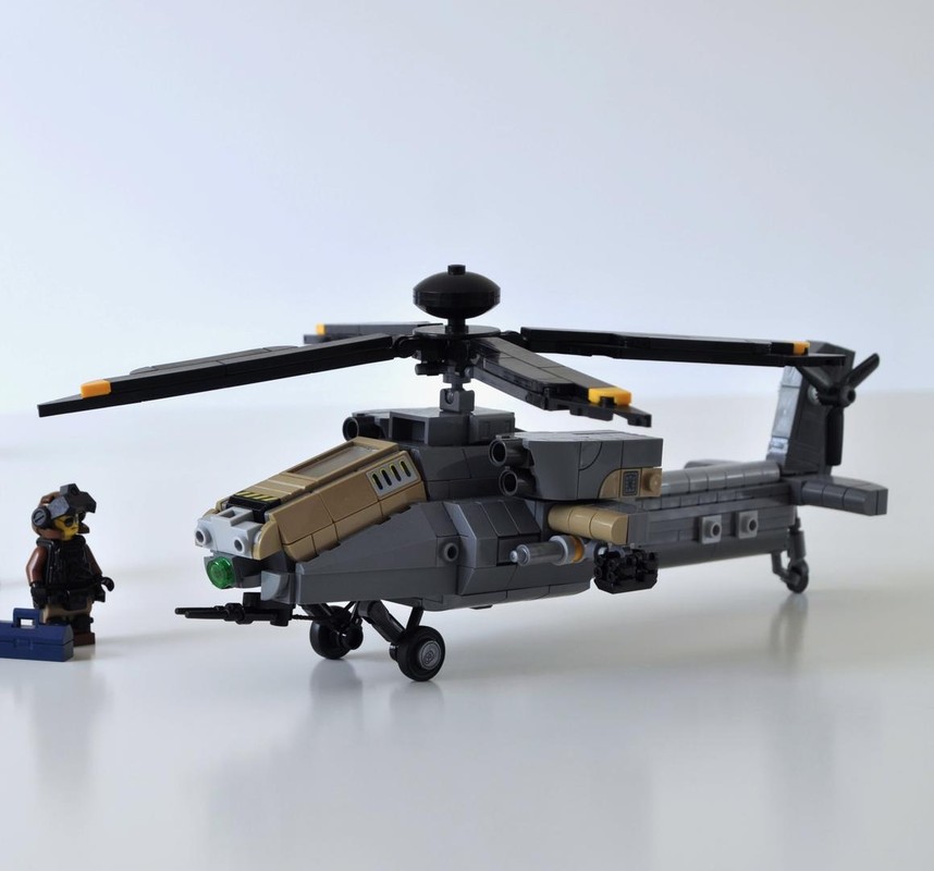 LEGO MOC World in Darkness | AH-76A Saw-Scale Helicopter by Oshi Builds ...