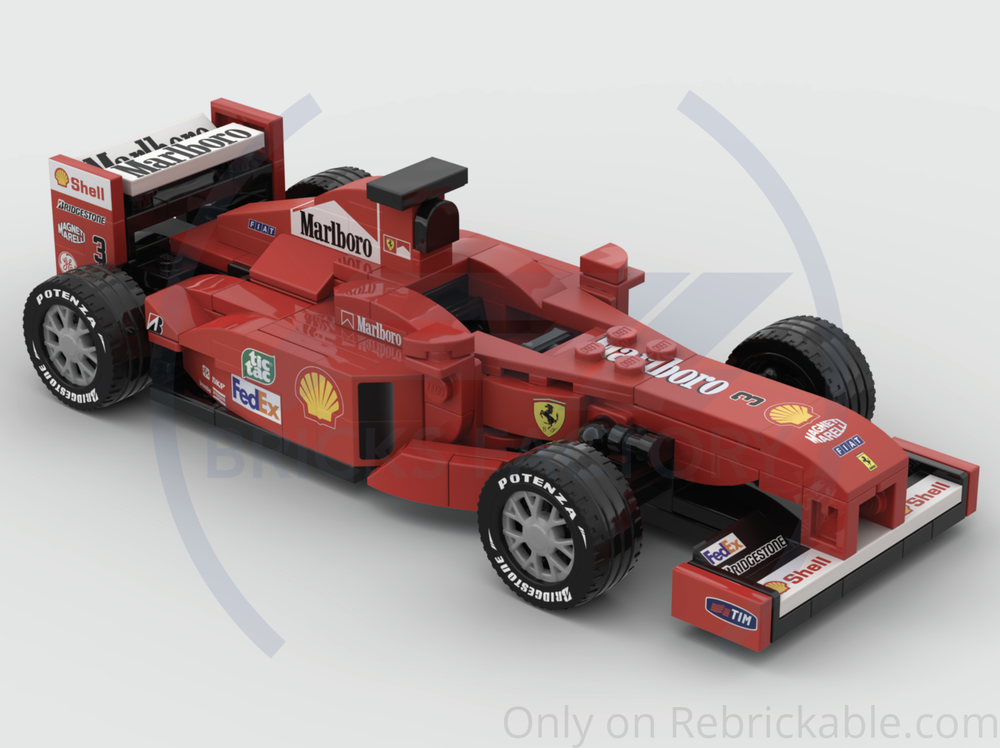 LEGO MOC F1 Ferari F399 by Pit Lane Bricks Factory | Rebrickable ...