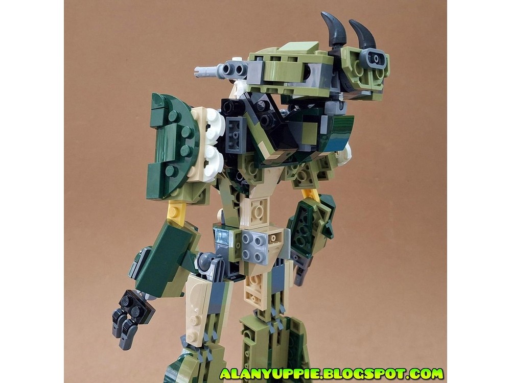 LEGO MOC-237367 Transformer Futuristic Tank using LEGO Creator 31151 T ...
