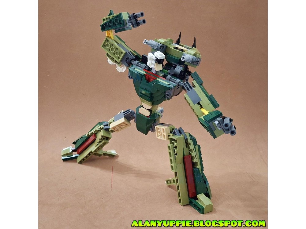 LEGO MOC-237367 Transformer Futuristic Tank using LEGO Creator 31151 T ...