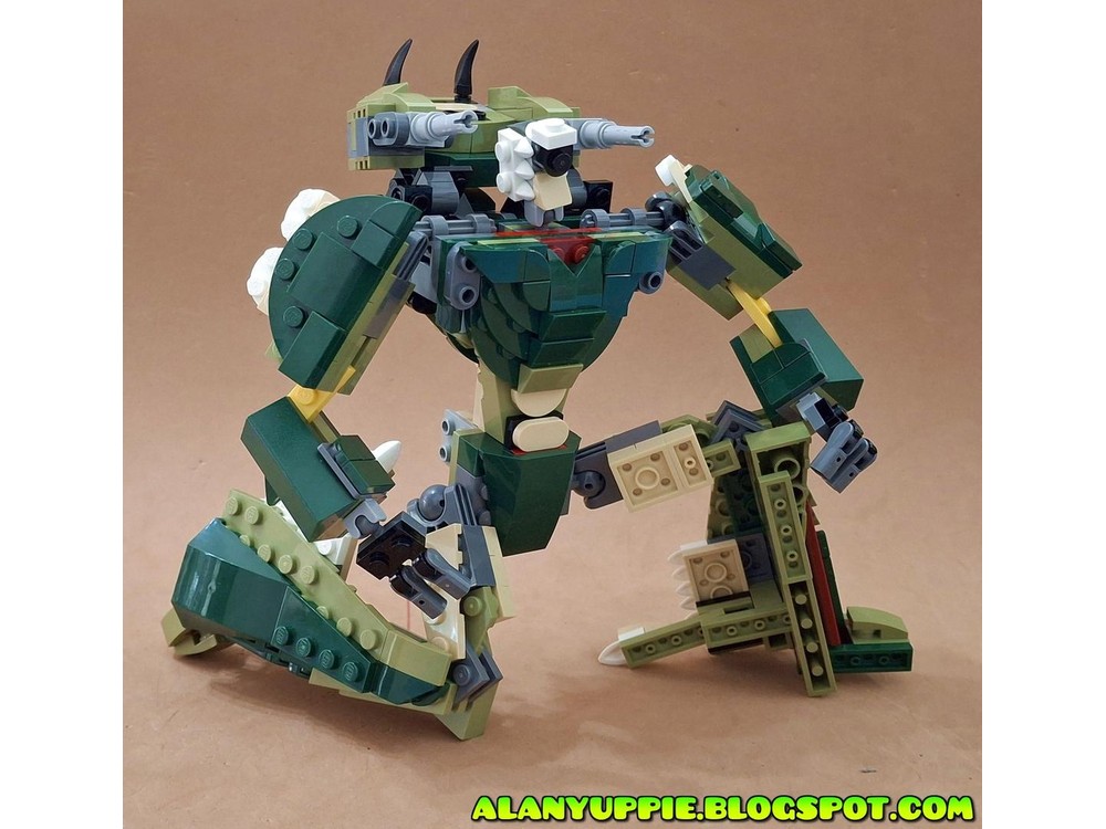 LEGO MOC-237367 Transformer Futuristic Tank using LEGO Creator 31151 T ...