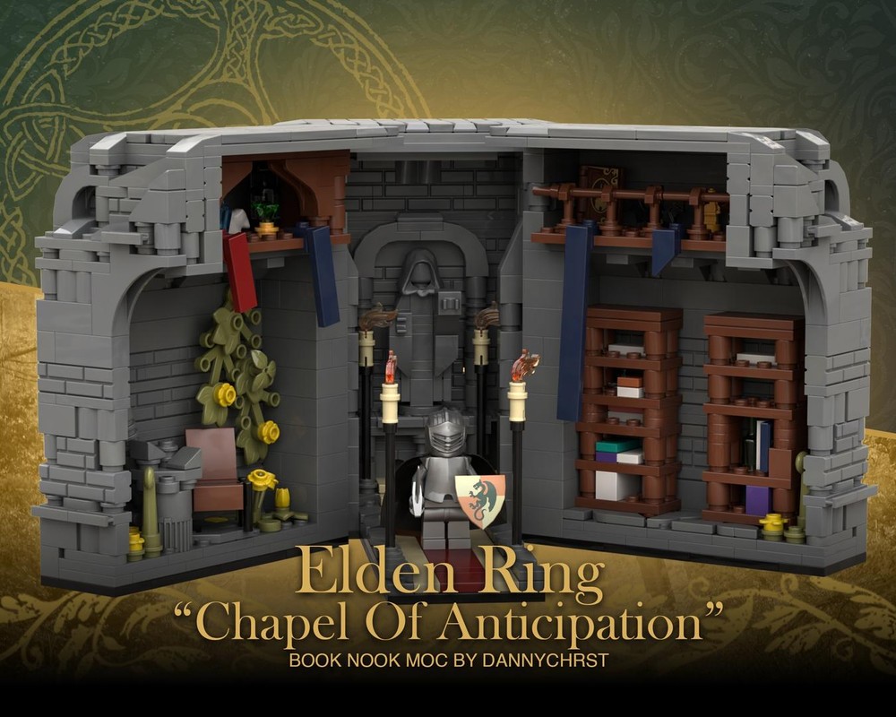 LEGO MOC ELDEN RING : Chapel Of Anticipation" Book Nook by dannychrst ...