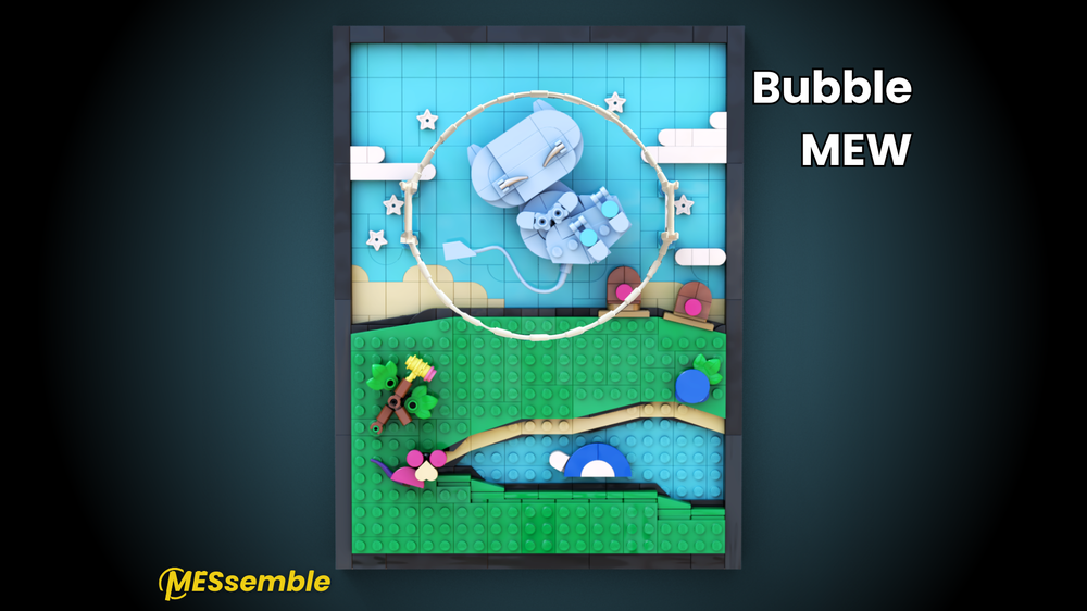 LEGO MOC-237378 Bubble mew by MESsemble | Rebrickable - Build with LEGO