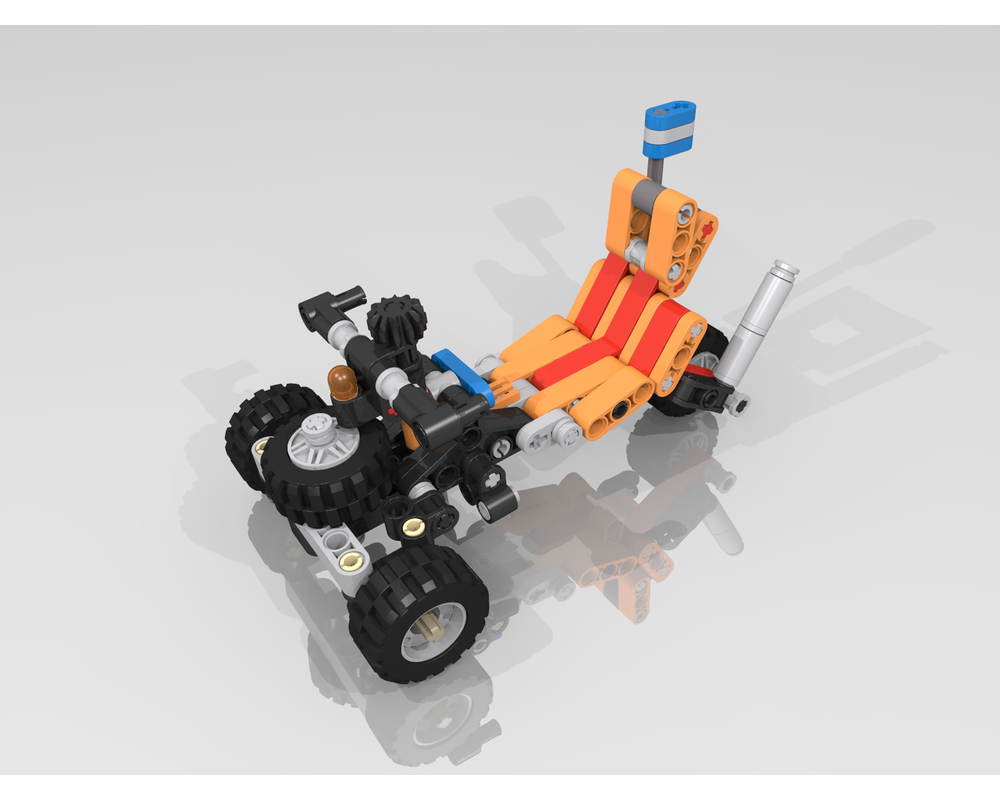 LEGO MOC-2374 9390 Alternate: Customized Trike (Technic > Model ...