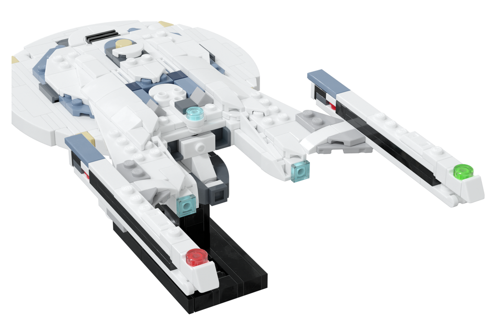 LEGO MOC-237404 Columbia class (Ent-D Scale) by Lilium Brick Yards ...