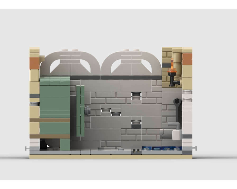 LEGO MOC-237411 Troll in the bathroom LEGO 76435 modification by Donrad ...