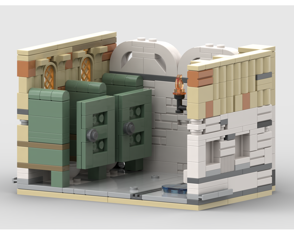 LEGO MOC-237411 Troll in the bathroom LEGO 76435 modification by Donrad ...
