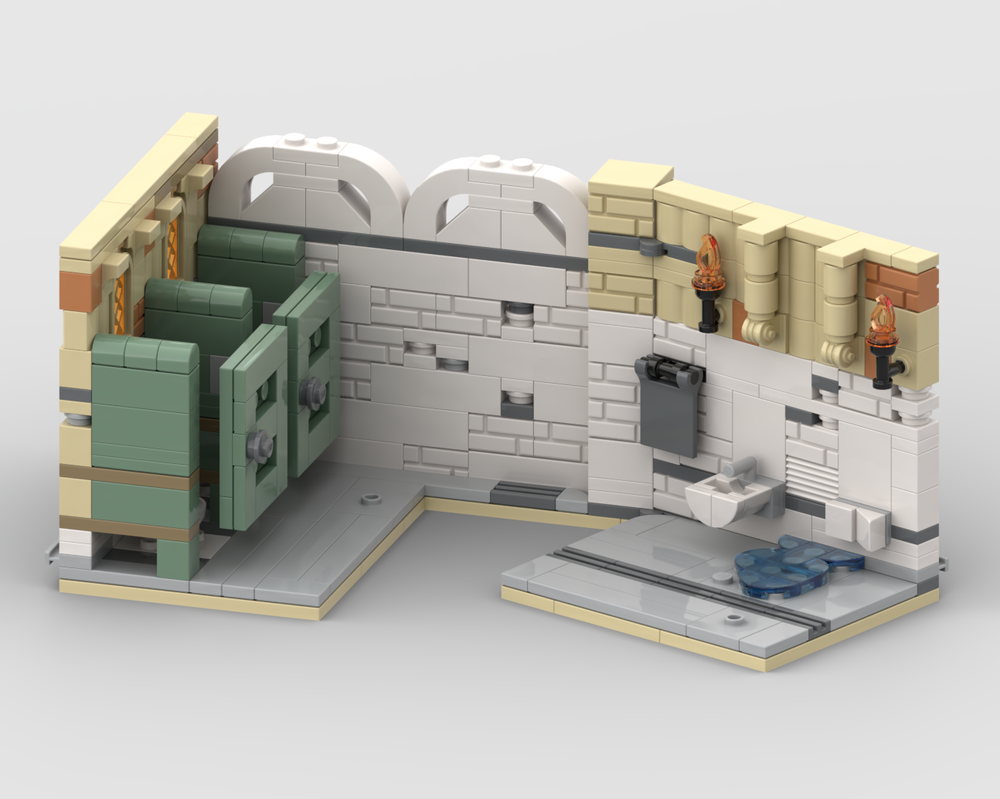 LEGO MOC-237411 Troll in the bathroom LEGO 76435 modification by Donrad ...