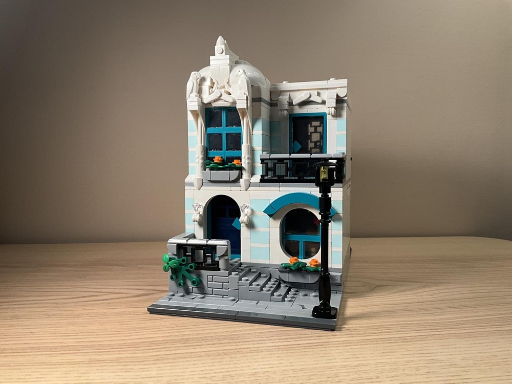 LEGO MOC-237427 Modular Town House by NimilesBot | Rebrickable - Build ...