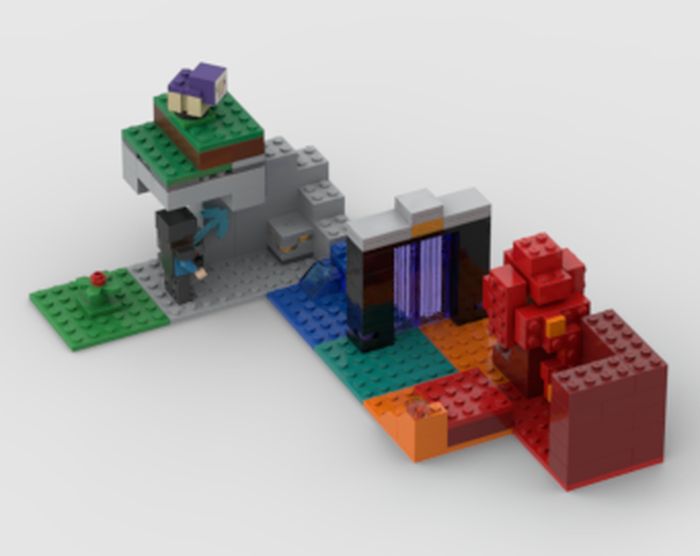LEGO MOC-237428 Minecràft modular by augustus_42 | Rebrickable - Build ...