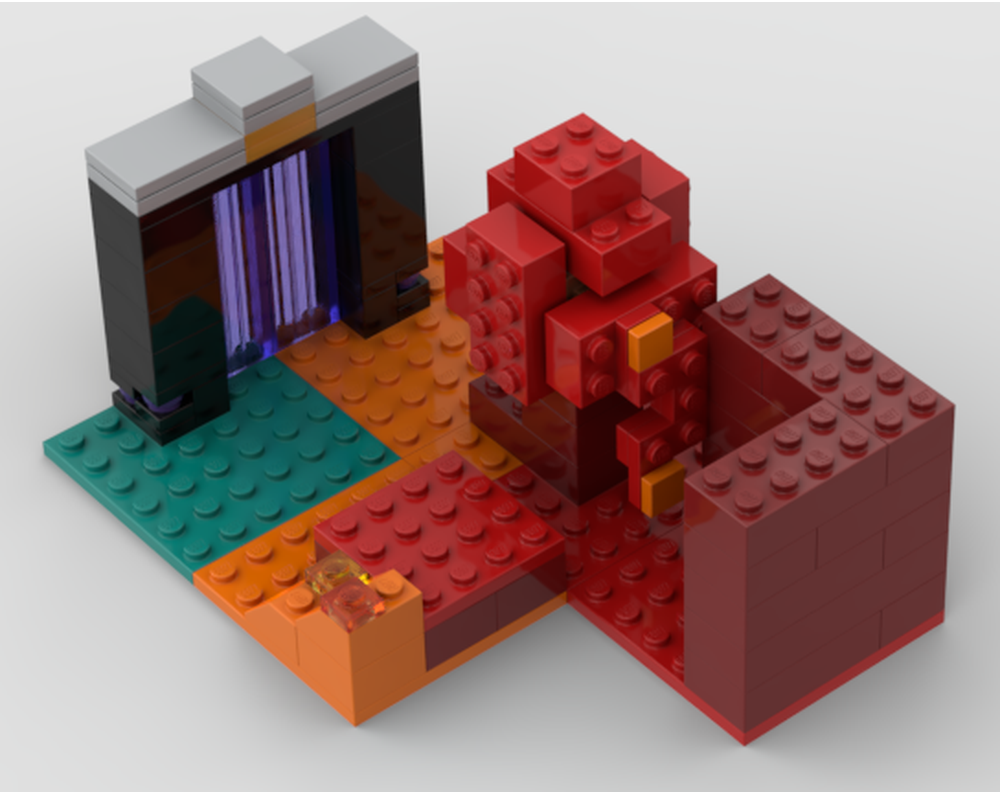 LEGO MOC Minecràft modular by augustus_42 | Rebrickable - Build with LEGO