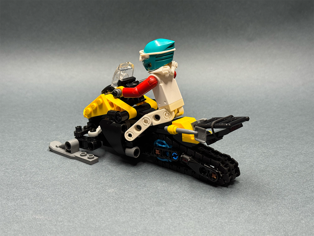 LEGO MOC Snowmobile by mirrorbricks | Rebrickable - Build with LEGO