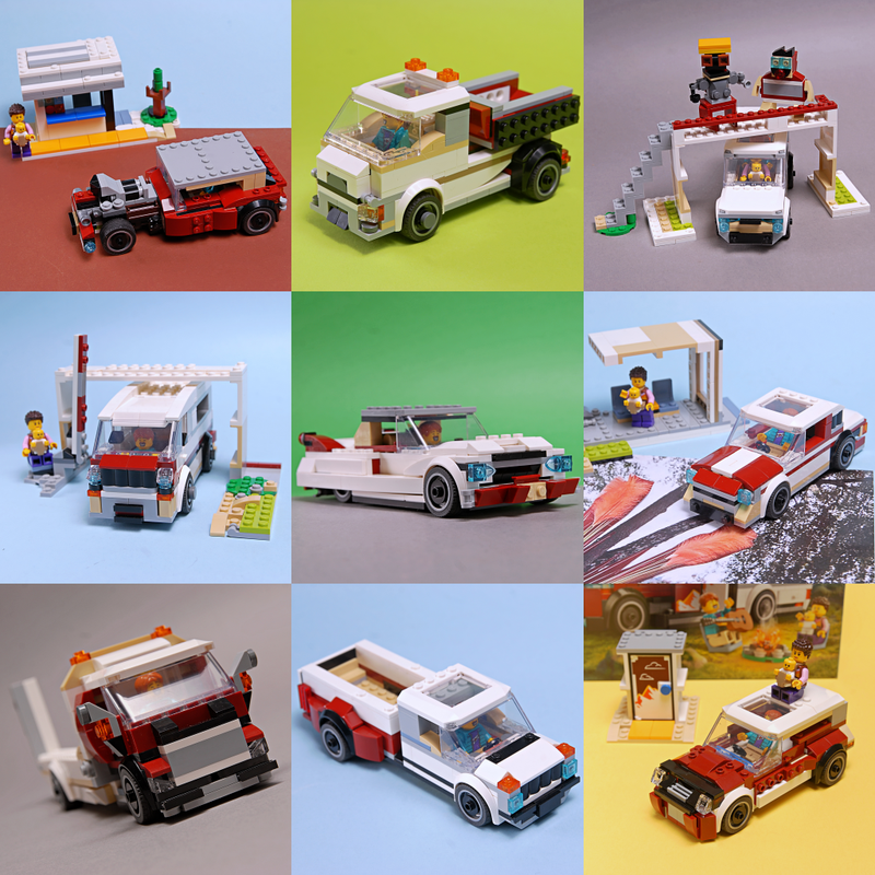 LEGO MOC 60454 10 in 1 mocs by Keep On Bricking | Rebrickable - Build ...