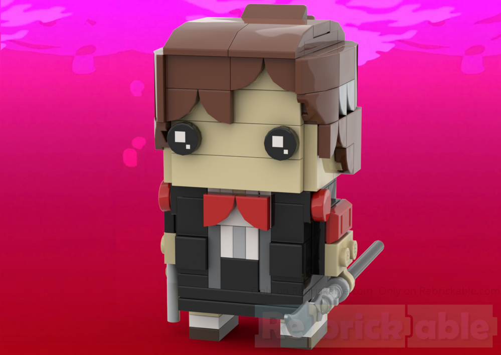 LEGO MOC Female Protagonist BrickHead - Persona 3 Reload by ...