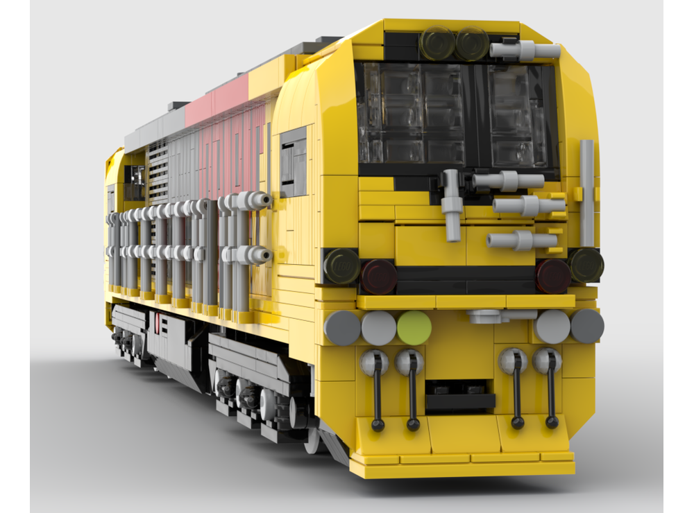 LEGO MOC New Zealand DM class locomotive by Samarang115 | Rebrickable ...